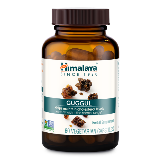 Guggul – Ayurvedic Cholesterol & Triglyceride Support – Himalaya ...