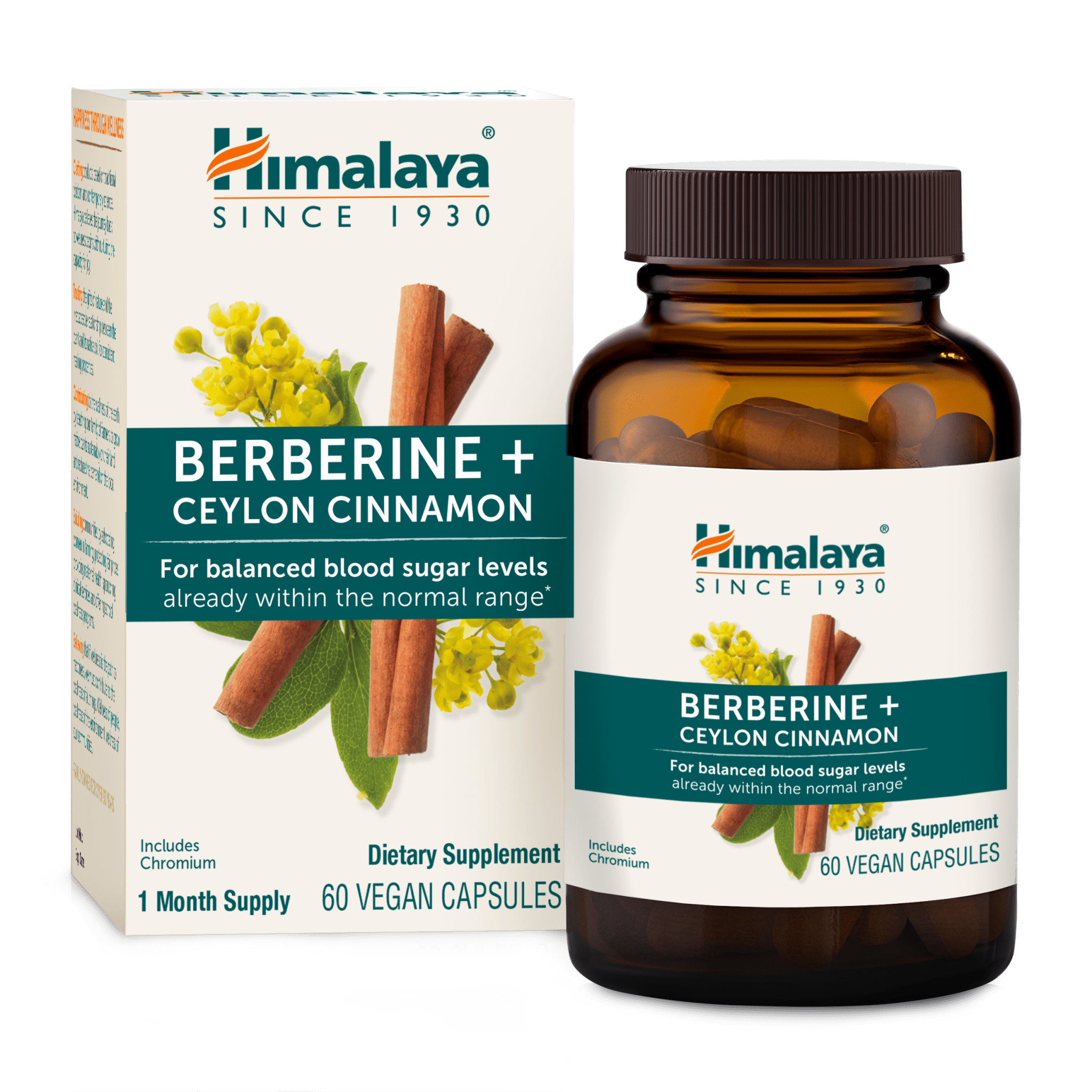 Berberine & Ceylon Cinnamon – Metabolic Health – Himalaya Wellness (US)