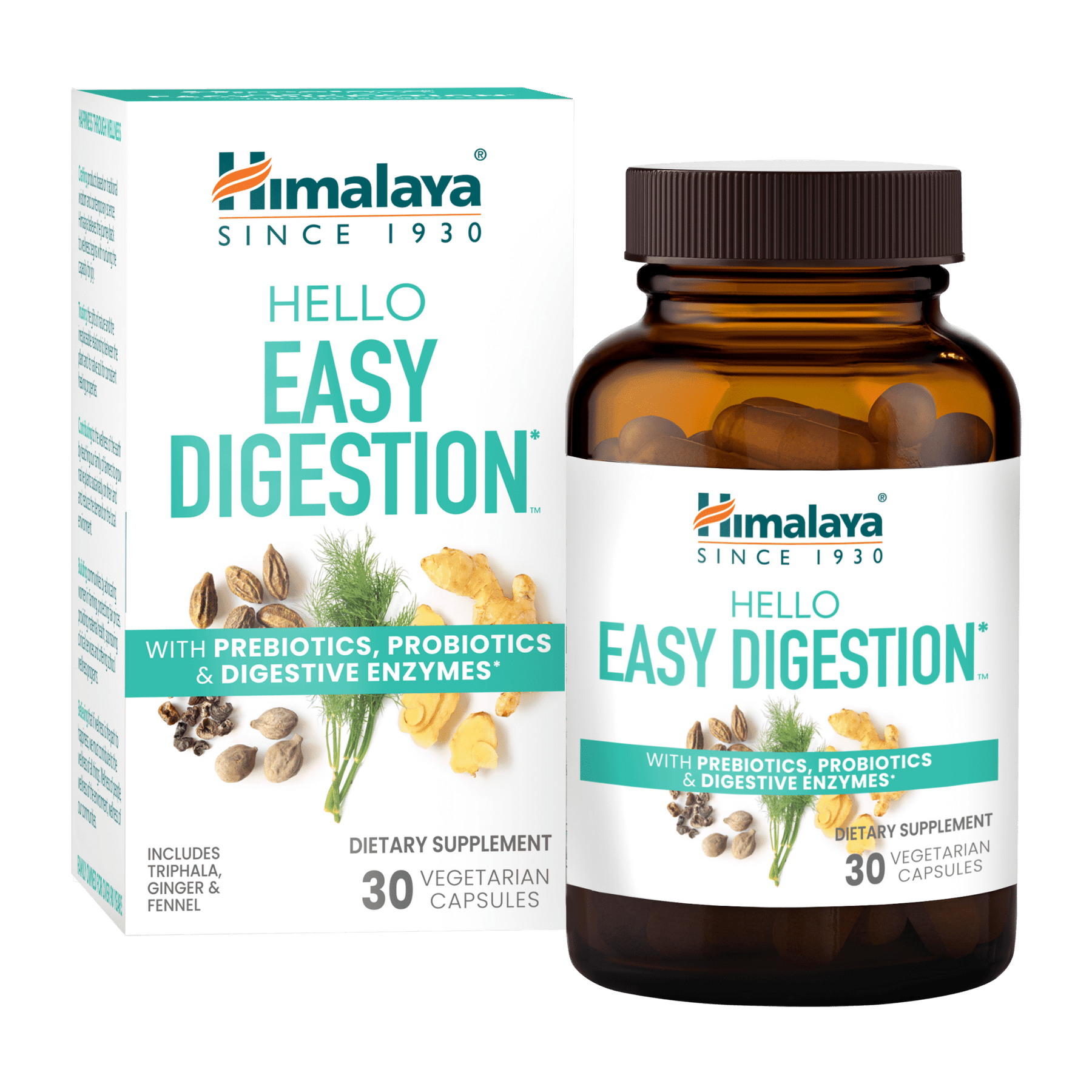 Hello Easy Digestion – Herbal Gut Support – Himalaya Wellness (US)