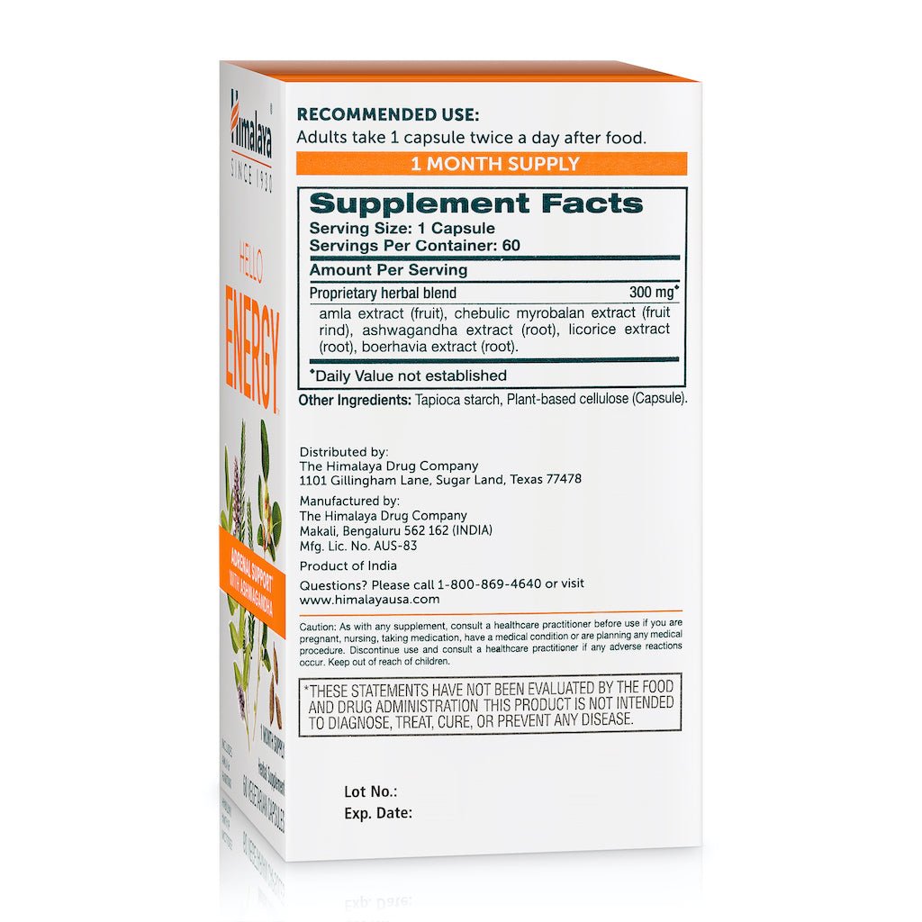 Hello Energy® – Himalaya Wellness (US)