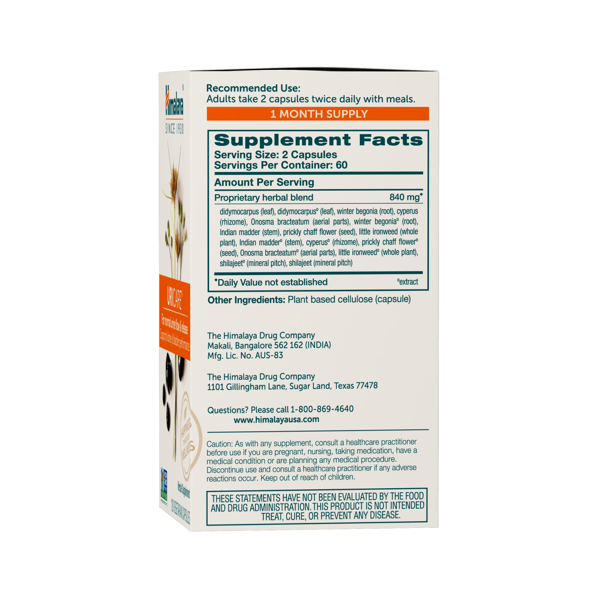 Kidney & Urinary Tract Support - UriCare® | Himalaya – Himalaya ...